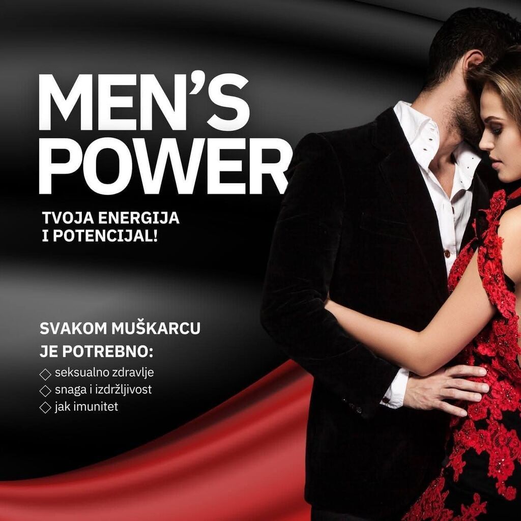    MEN'S POWER: Tvoja Energija i Potencijal u Jednoj Bočici!    Momci