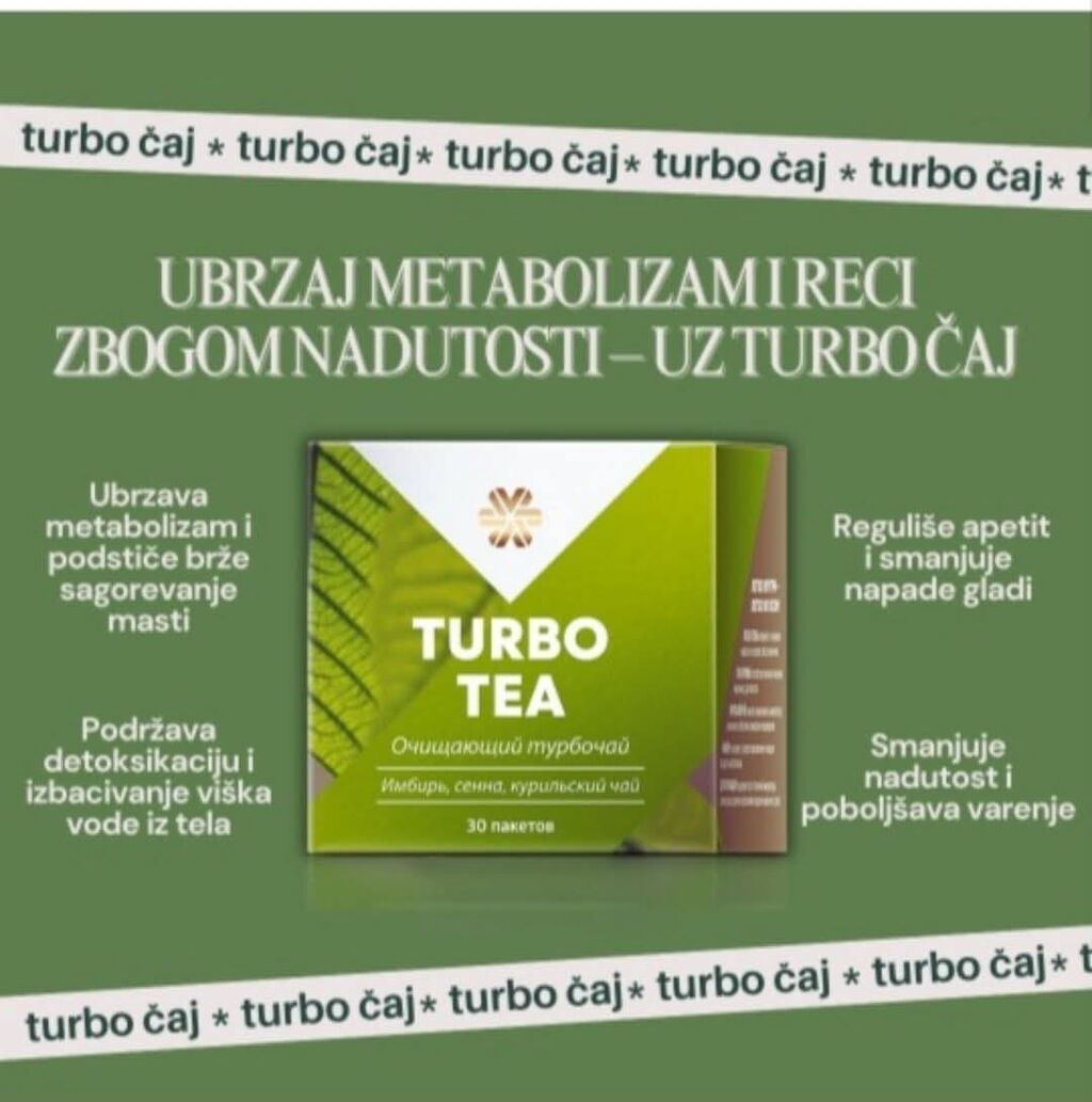 ☕ TURBO ČAJ: Tvoj saveznik za ravan stomak i laku liniju! ☕ Osećate se