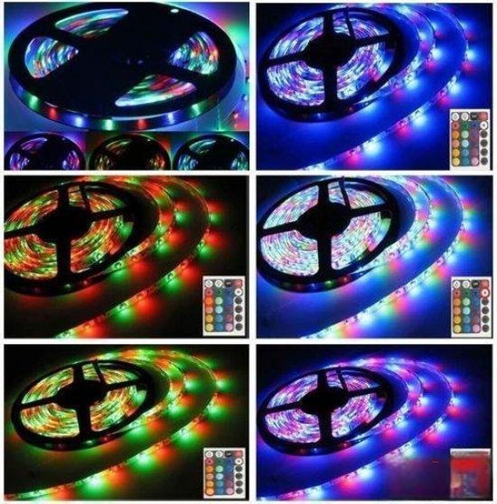 AKCIJA LED RGB Traka 28,8W/m ODLIČNOG kvaliteta. AKCIJA LED RGB TRAKA