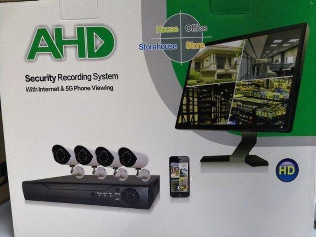 Set AHD i POE Kamere 4kam. 8.kamera 8mpx SET Video nadzor. Poe KIT