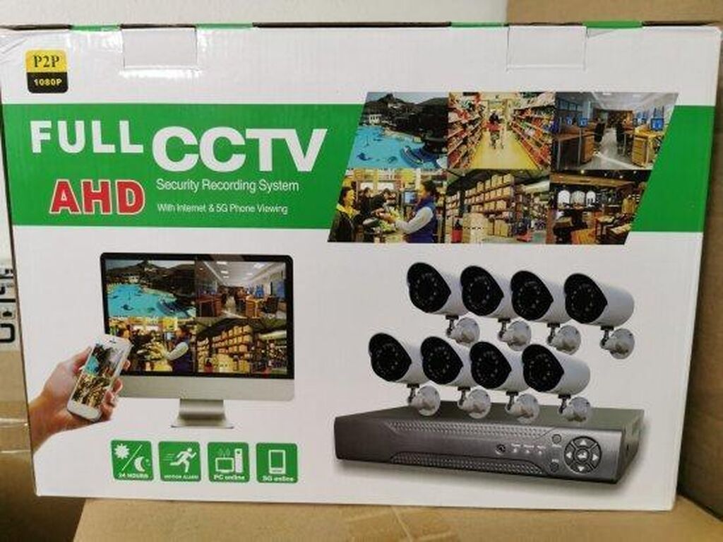 VideoNadzor.5mp.FullCCTV.AHD.P2P.5G.DVR.ICloudSoftware.H264. NOVO U