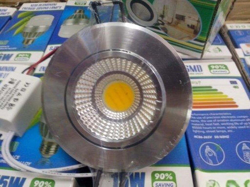 LED lamp rozetna 3W COB JAČE svetlo 6500k. REZERVIŠITE VAŠE ROZETNE. ✨