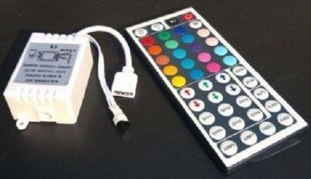 LED Kontroler IR 44 za RGB traku. LED Kontroler za RGB