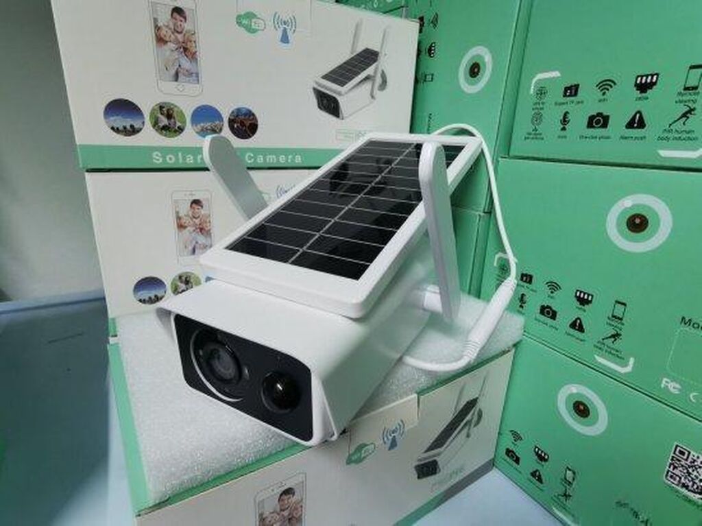 SOLAR WIFI 1080P lens 3,6mm IP66 app.iCSee. RASPRODAJA KAMERA