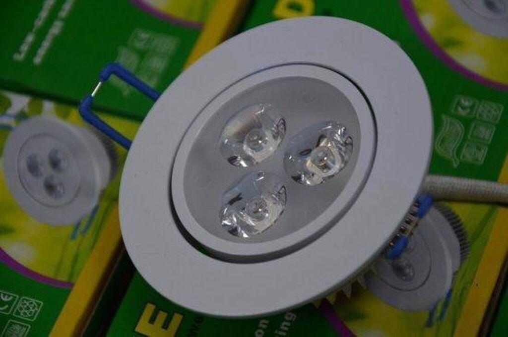 Led rozetna 3x1w 6000k hladno bela svetlost. AKCIJA PROLEĆNA 14% DO