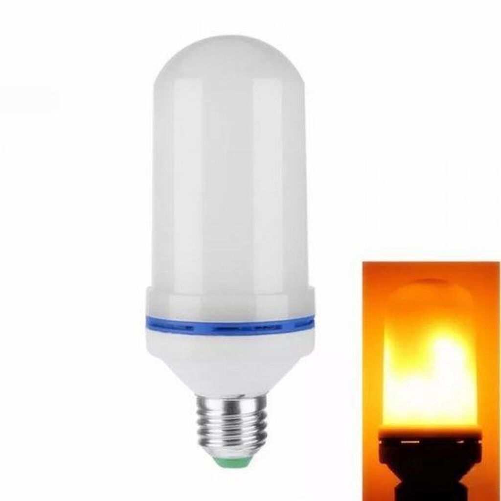 Plamen led sijalica E27 1300k 2700k. Dekorativna sijalica E27 1700K