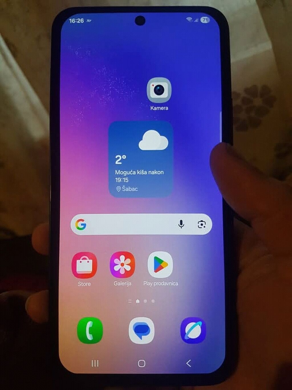 Samsung Galaxy A54 5G, crna boja - Ekran: 6.6" FHD+ PLS LCD sa