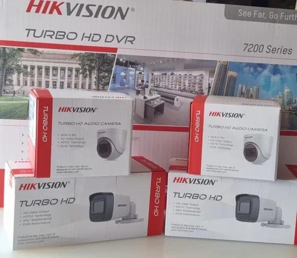 HIKVISION komplet sa 4 ili 8 kamera NOVO. KOMPLETAN SISTEM ZA