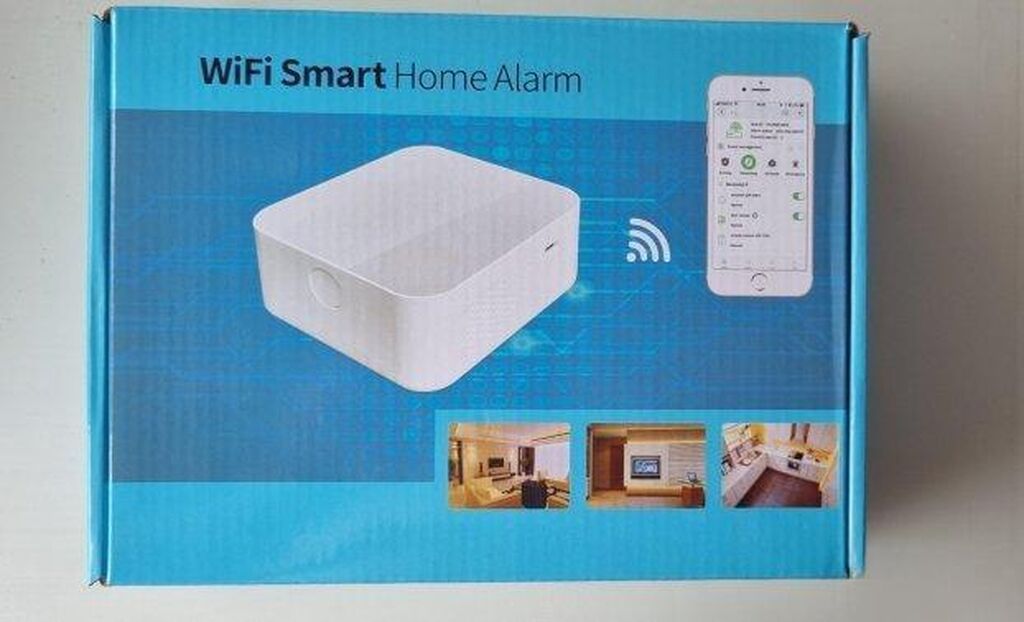 WiFi smart bežični alarm. WiFi bežični Alarm NOVOBežično povezivanje