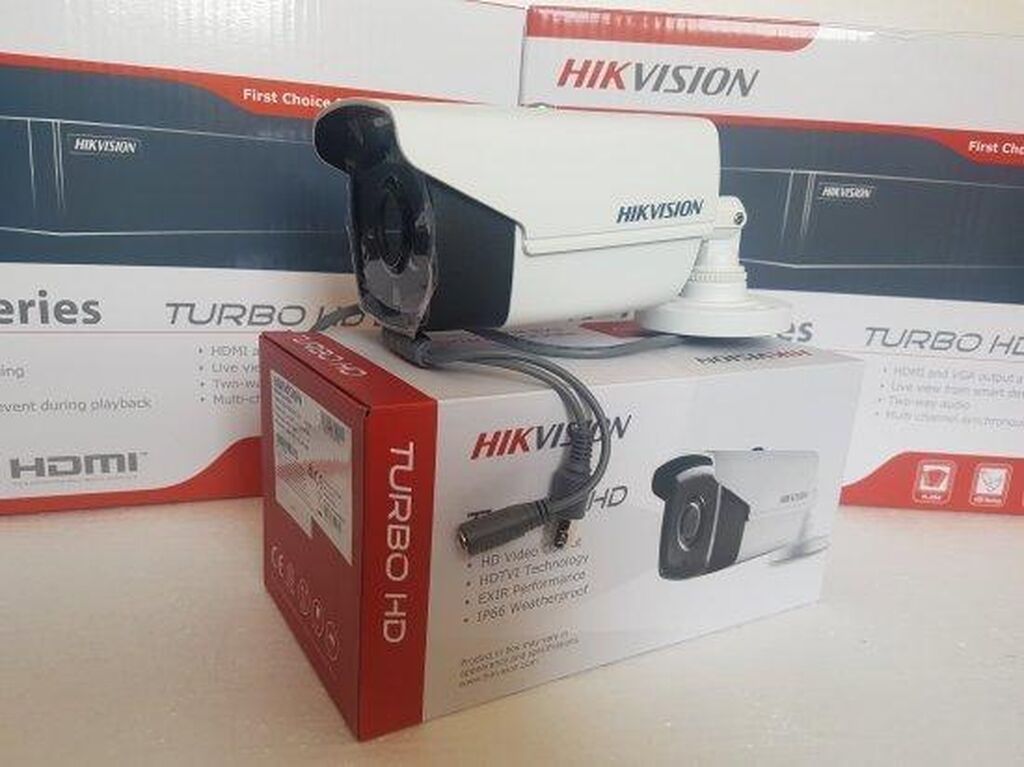Hikvision Full HD kamera 2.0MegaPixel Novo. Image Sensor: 2MP FULL HD