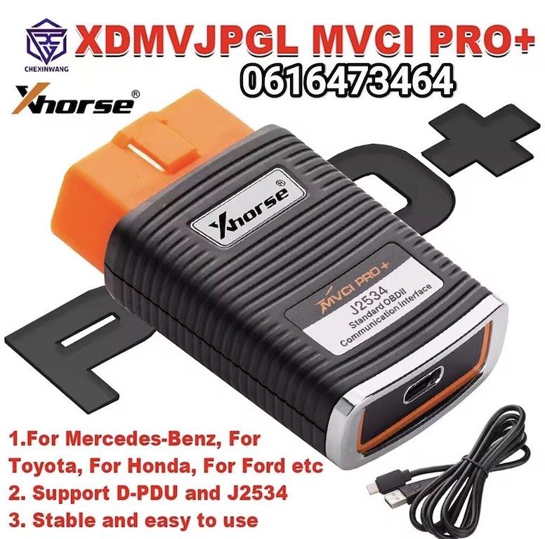 Novo - Xhorse XDMVJPGL MVCI Pro + J2534 OBD2 Nova Verzija NOVO -