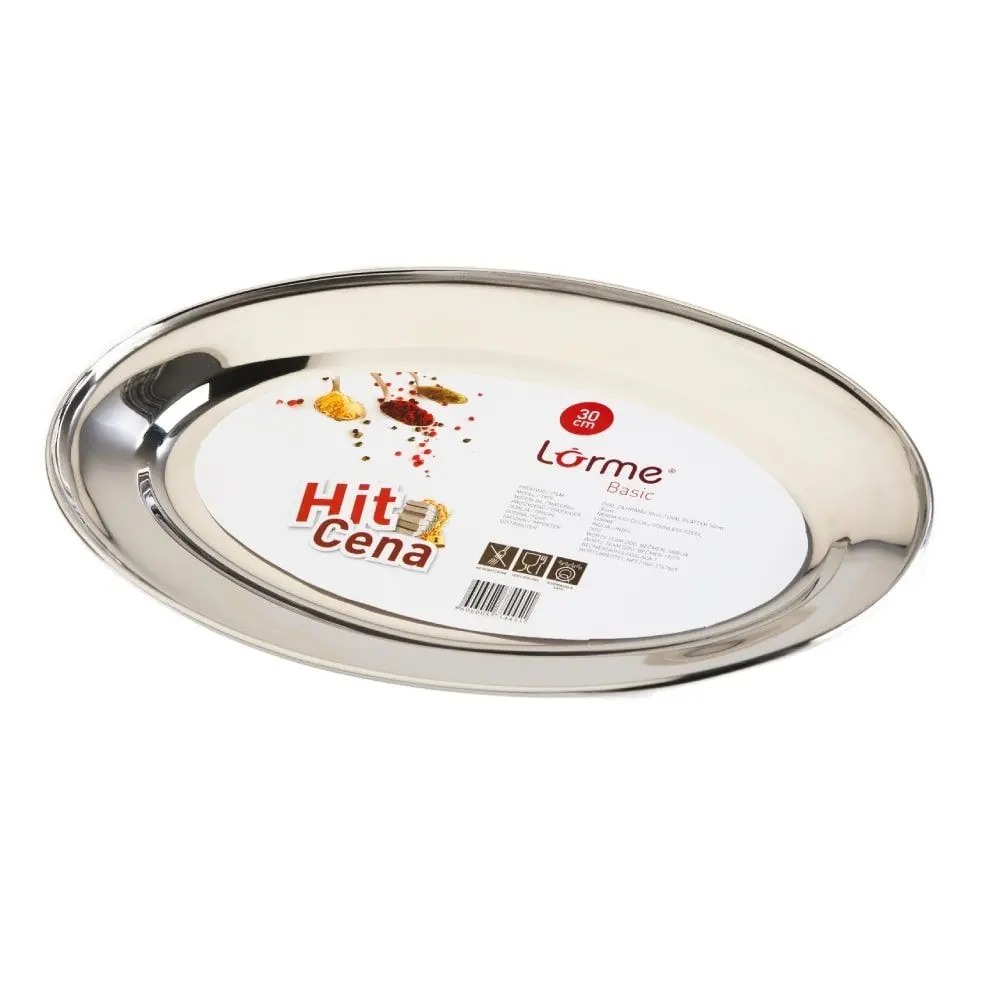LORME-BASIC-OVAL ZA HRANU INOX 30cmID: EK000829183