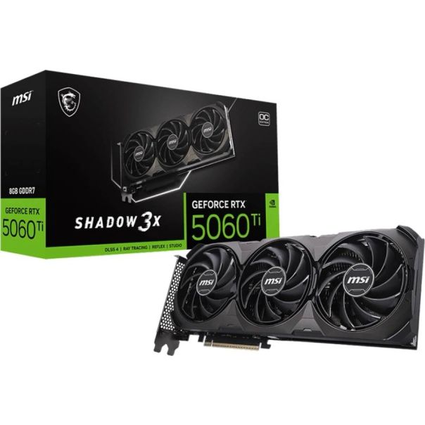 MSI GeForce RTX 5060 Ti 8G SHADOW 3X OC CLASSIC grafička karta