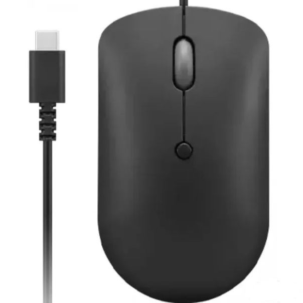 LENOVO Miš 400 USB-C Compact crni