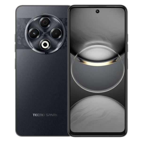 Tecno Spark 30 8/256GB, Crni (Stellar Shadow)