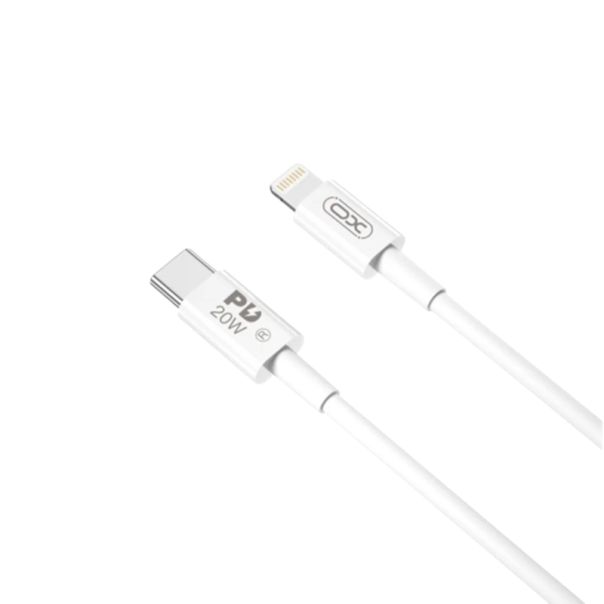 XO Kabl USB-C na Lightning NB-Q189A, 20W, 1m, bela