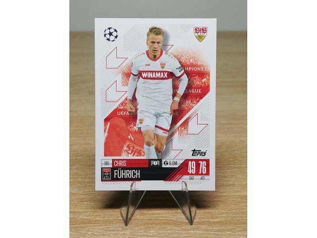 Match Attax 2024/25 180 Chris Fuhrich