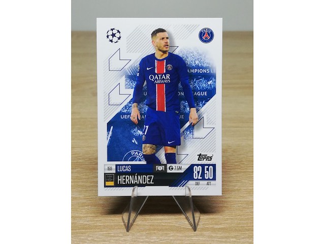 Match Attax 2024/25 159 Lucas Hernandez
