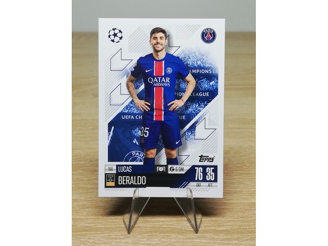 Match Attax 2024/25 156 Lucas Beraldo