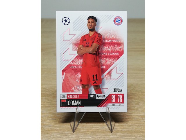 Match Attax 2024/25 219 Kingsley Coman