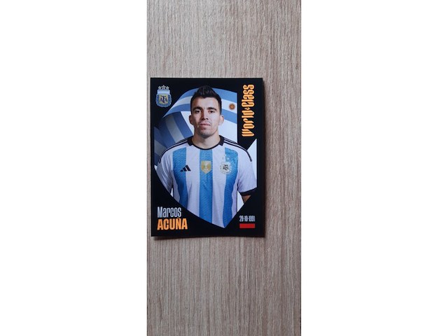 World Class Panini 2024 sličica broj 158
