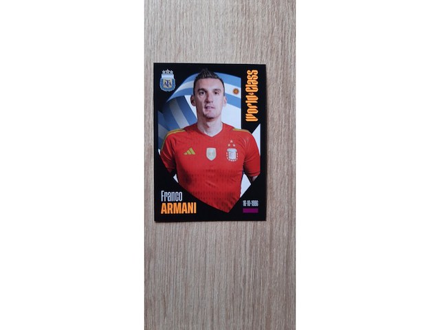 World Class Panini 2024 sličica broj 153