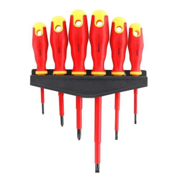 RONIX SET Odvijača VDE 1000V Cr-V 6-delni RH-2724 BL 3xS + 3xPH