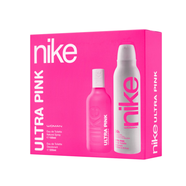 Nike Ultra Pink Woman Gift Set - EdT 100ml/Deo Spray 200ml