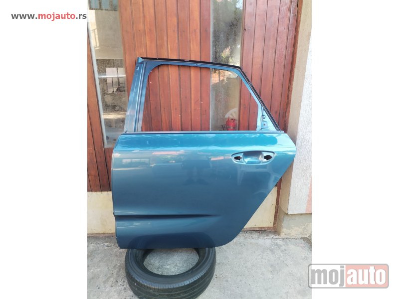 Zadnja leva vrata, tirkiz, za Citroen C4 Picasso, SpaceTourer, 2013-2020g.