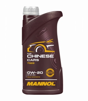 Ulje za kineske automobile Mannol FOR CHINESE CARS 0W-20 1L