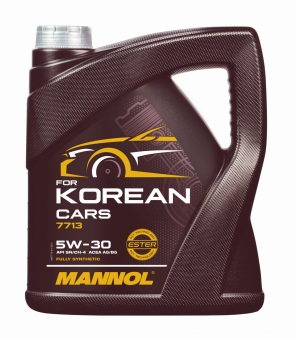 Ulje za korejske automobile Mannol KOREAN CARS 5W30 4L