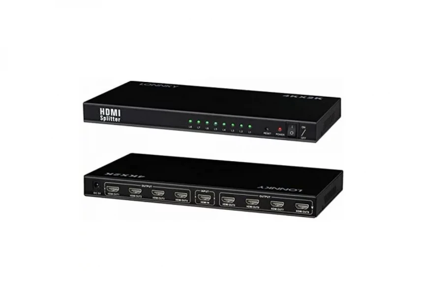 Linkom Kabal HDMI Spliter 1x8 1080P Activ