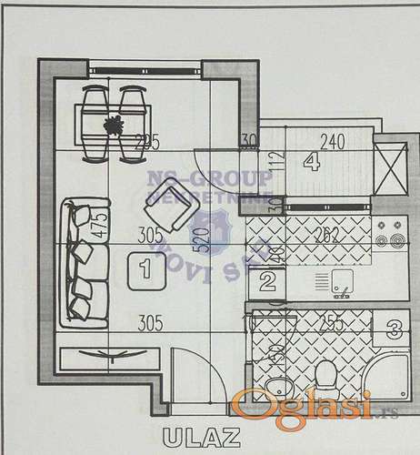 Jednosoban stan, Petrovaradin