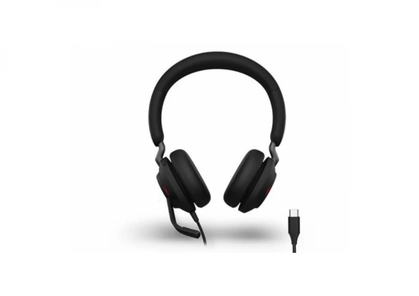 JABRA Evolve2 40 SE, USB C/A, MS Stereo
