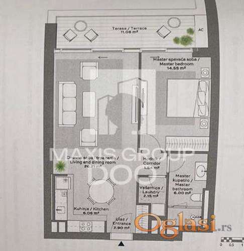 Lux stan u BW Perla - 70.49m2 ID#1747