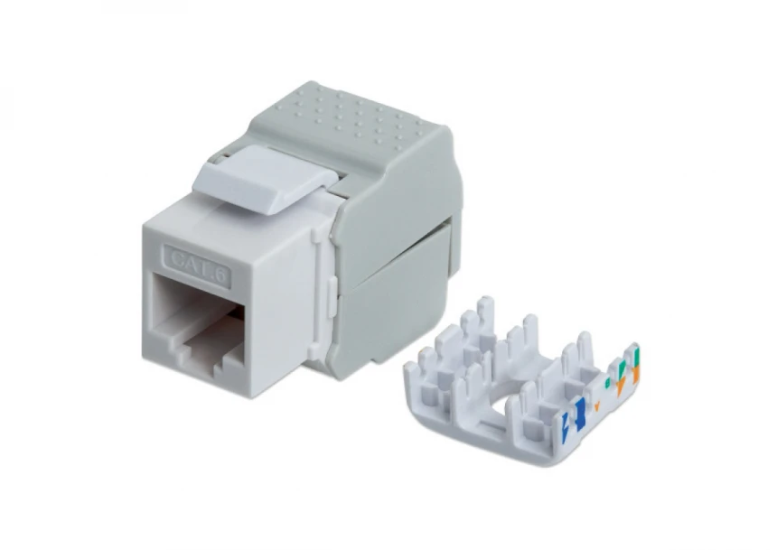 Modul RJ45 Intellinet 167062 Cat6/tool-less/568B 2-1/beli