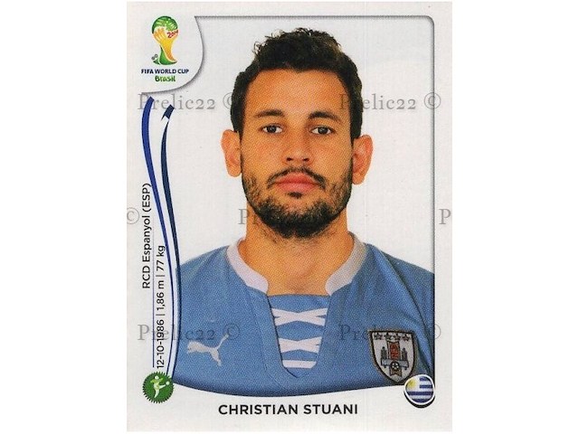 BRAZIL Brasil FIFA WC 2014 sličica broj 274, Panini