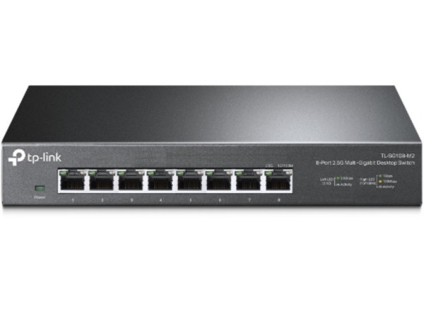Switch TP-LINK TL-SG108-M2 Gigabit8xRJ451001Gbps2,5Gbpsmetalno kuciste' ( 'TL-SG108-M2' )