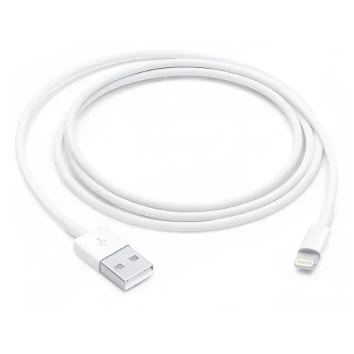 USB Data kabl L za iPhone 11-14 USB na Lightning beli 1m
