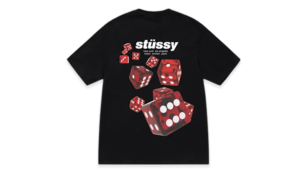 Stussy Rollers Black Tee