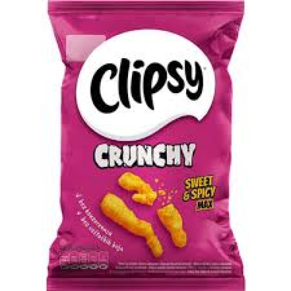 *Clipsy crunchy sweet &spicy 70gr