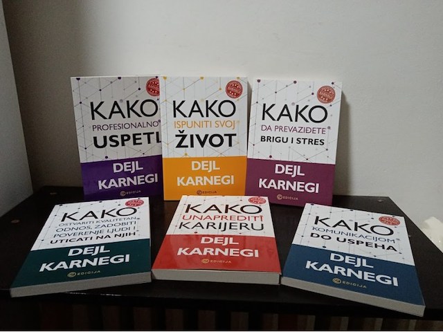 Dejl Karnegi komplet 1-6