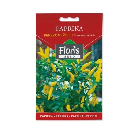 Seme paprika Feferona žuta ljuta 0.5g - 10kom. Floris