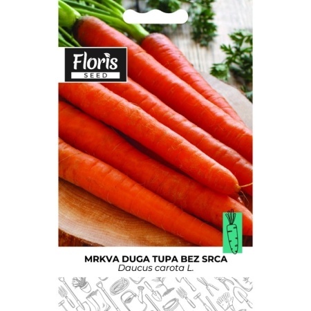 Seme mrkva Duga tupa bez srca 3g - 10kom. Floris