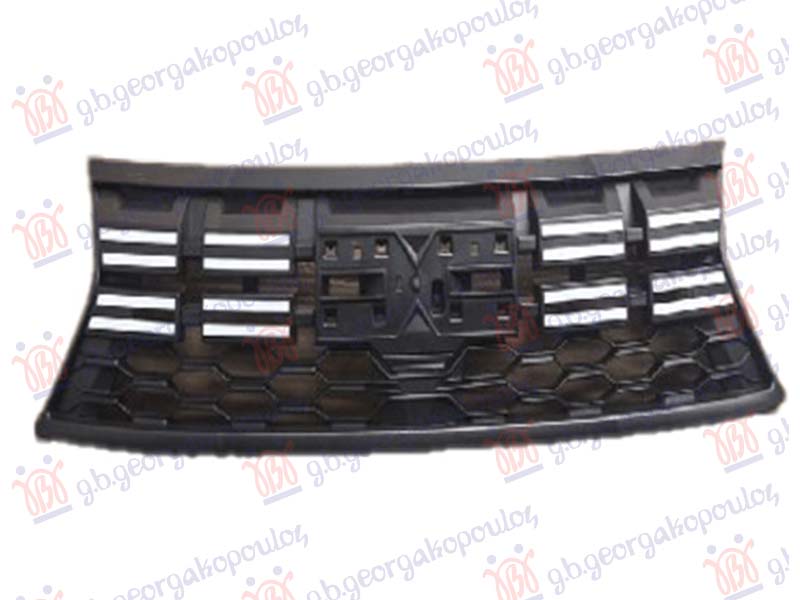 PVC MASKA CRNA (BELE LAJSNE) (NOVI ZNAK) DACIA DUSTER II 2022-2024 (HM) (OEM: 622542302R, 622547433R)