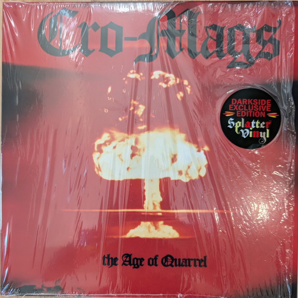 Cro-Mags – The Age of Quarrel (Ruby Red Translucent LP)