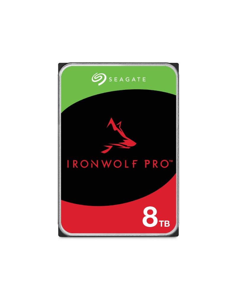 SEAGATE 8TB 3.5" SATA III 256MB 7.200 ST8000NT001 IronWolf Pro NAS