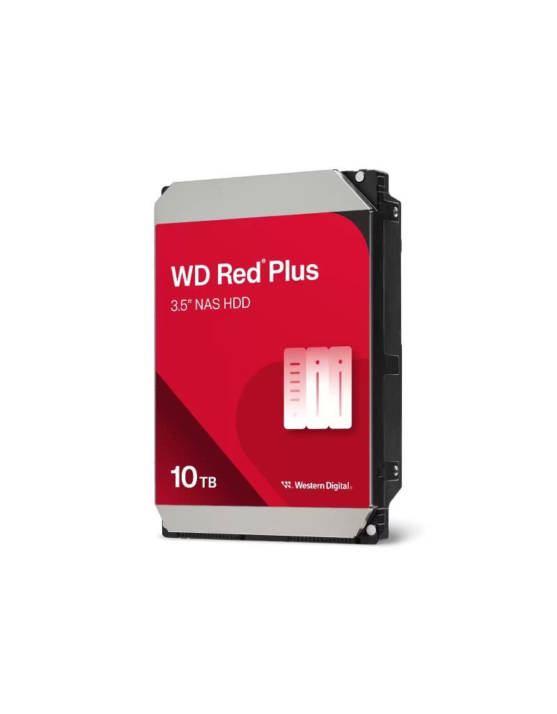 WD 10TB 3.5" SATA III 512MB 7200rpm WD100EFGX Red Plus