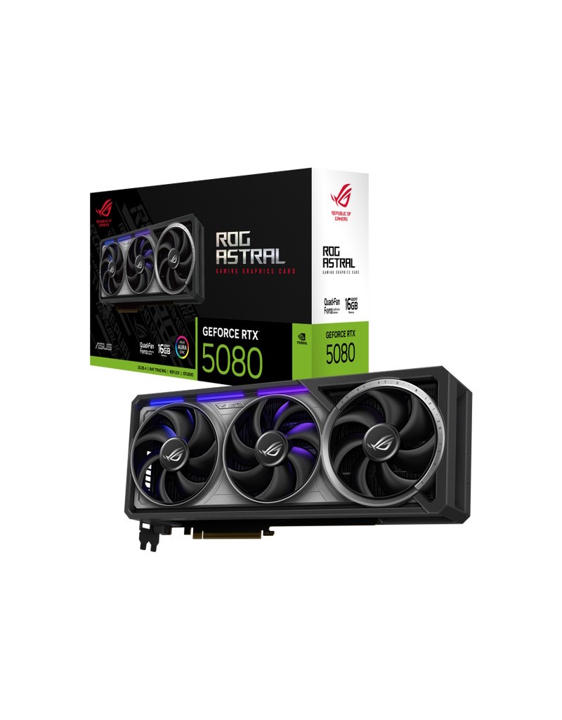 ASUS nVidia GeForce ROG-ASTRAL-RTX5080-O16G-GAMING graficka karta