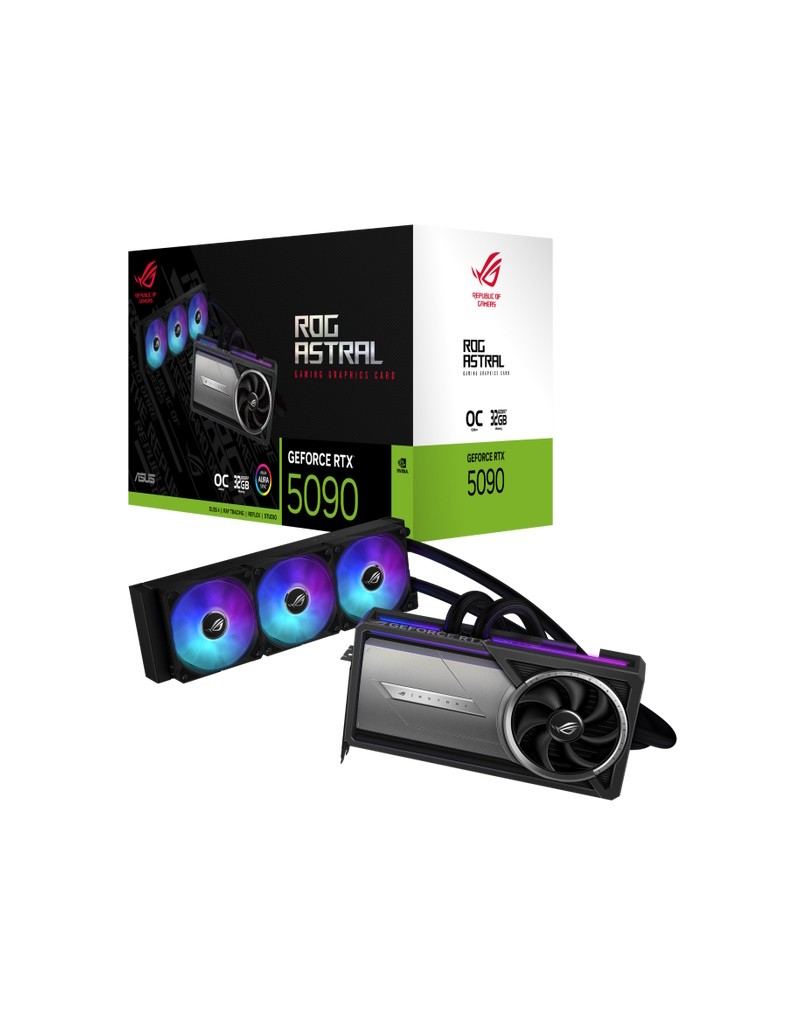ASUS nVidia GeForce RTX 5090 512bit 32GB ROG-ASTRAL-LC-RTX5090-O32G-GAMING